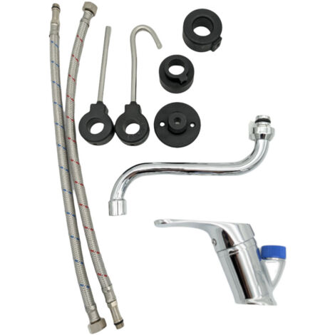 Miscelatore per cucina industriale professionale completo in ottone