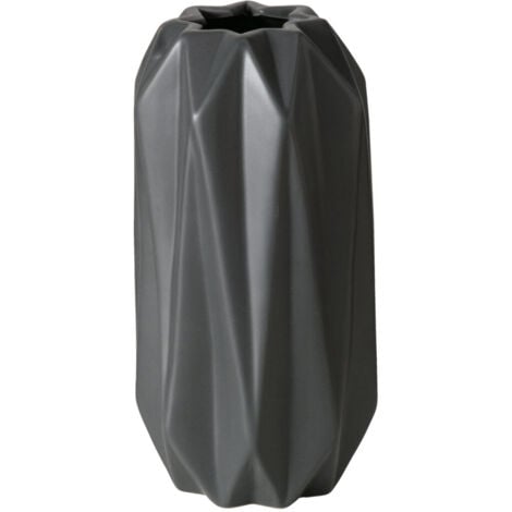 Vase en céramique géométrique GRAVO, 20,5 cm