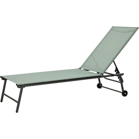 Chaise longue de piscine 185 x 57 x 31 cm