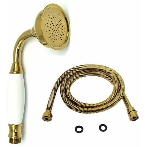 Bathroom Classic Style Traditional Hand Shower Head and 1.5M Shower ...