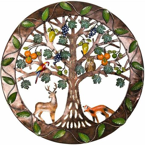 Wooden Tree Of Life Wall Decor Tree Of Life Wall Art -,Metal Tree ...