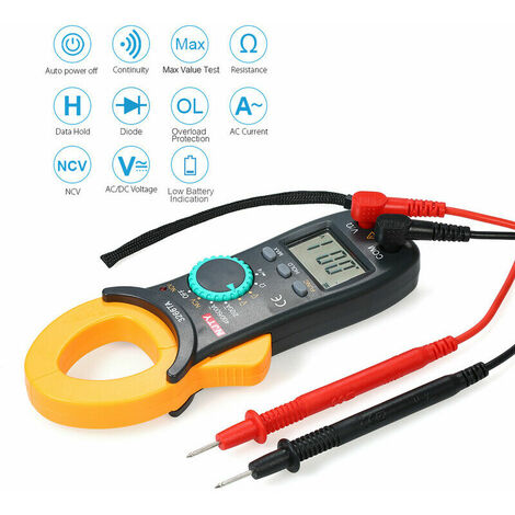 Digital Clamp Meter Tester, Auto Range, 2000 Counts