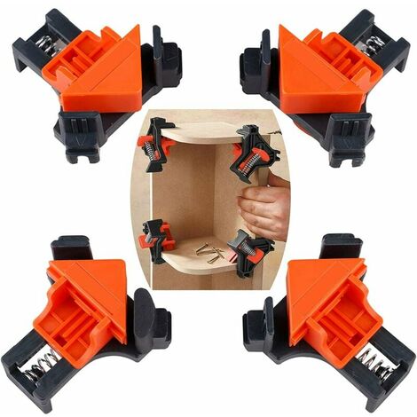 4pcs 90 Degree Right Angle Clamp, Alldo Corner Clamps for Carpentry ...