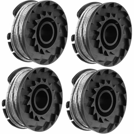 Set of 4 Grass Trimmer Spools for Bosch Easygrasscut 23, 26, 18, 18-230 ...