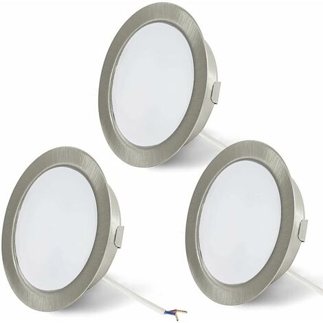 Set of 3 LED Furniture Lights 10W Flat G4 LED Furniture Downlight G4 ...