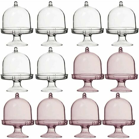 12 Pieces Cake Stands, Mini Cake Stand Display Stands, Mini Cake Stand ...