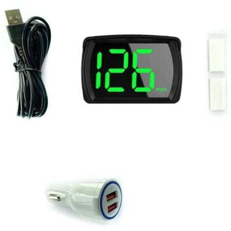 Car Head Up Display, GPS Digital Speedometer for Cars Trucks SUVs ...