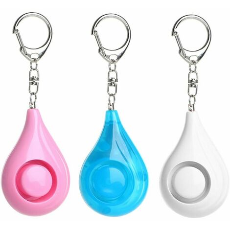 3 Personal Emergency Alarm, 120 Decibel Handheld Alarms, Self Defense ...