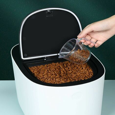 Push Container Dog Food Box Dog Food Box Dry Seed Dispenser Hermetic ...