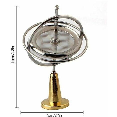 Gyroscope Precision Gyroscope Metal Gyroscope Educational Toy for Life
