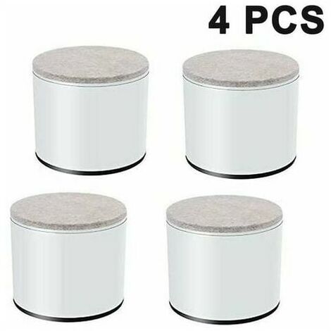 x Homecare table riser pad, round, white, 40 x 52 mm,