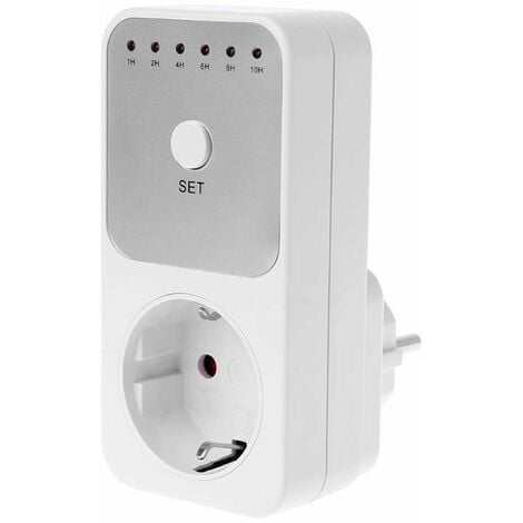 Electrical Power Measurement Socket 10 Hour Timer Socket Countdown Intelligent Time Setting Socket