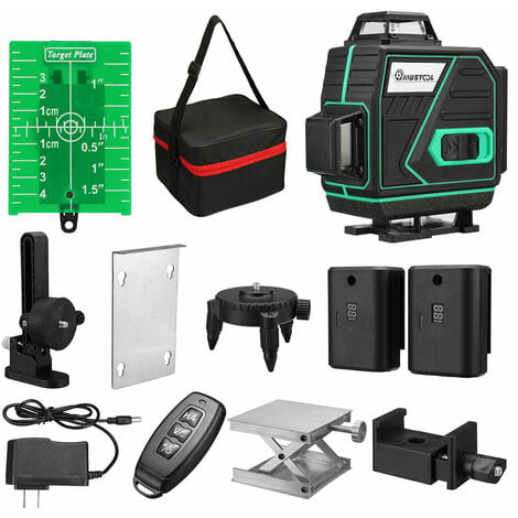 4D 16 Lines 360° Laser Level Adapter Meter Bracket Self Leveling Holder ...