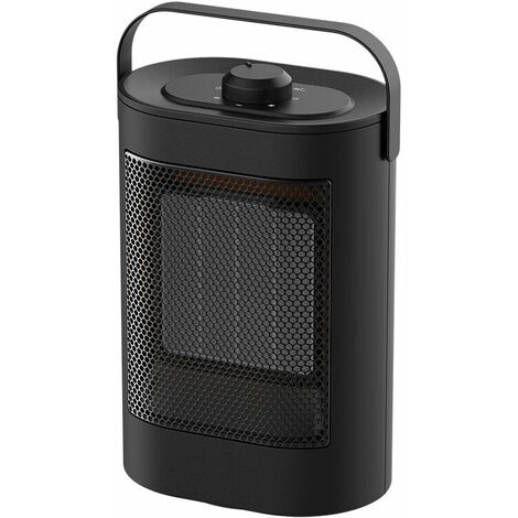 1500W Mini Ceramic Water Heater, 3 Heat Settings Shaking Head Low ...