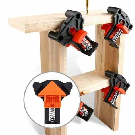 Set of 4 Adjustable 60/90/120 Degree Angle Clamps for Welding ...