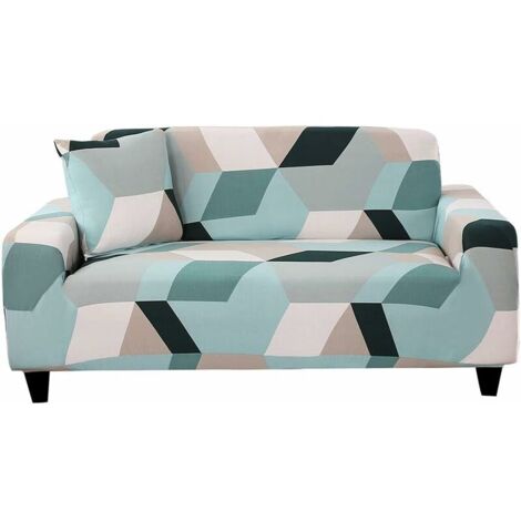 2 Seater Stretch Sofa Cover Fantasy Universal Stretch Armchair Cover ...