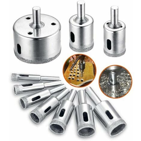 Glass tile marble hole drilling bit set store