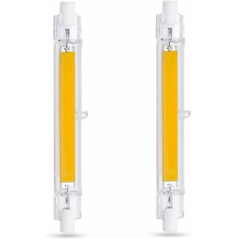 LED R7S 118mm 10W Cool White 6000K, 1000LM, R7S J118 80W 100W Halogen ...