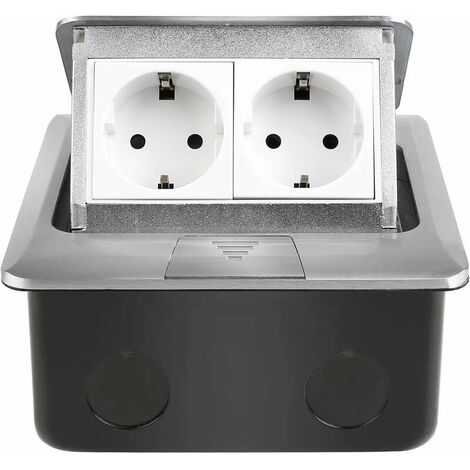 Recessed Socket, Recessed Floor Socket, 2 Retractable Aluminum Alloy ...