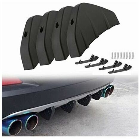 Car Rear Bumper Spoiler Diffuser for Shark Bumper Rear Spoiler Auto ...