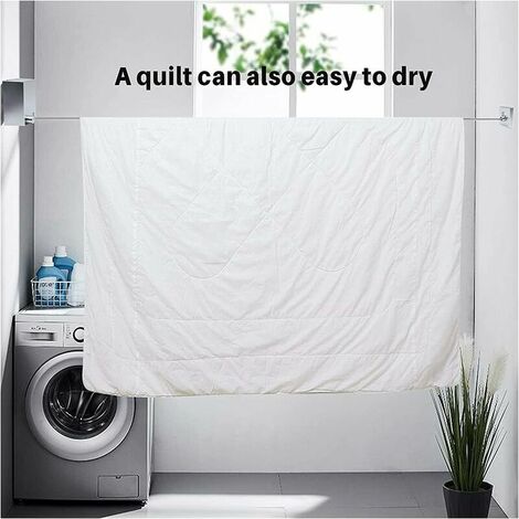Invisible Clothes Drying Rack Indoor 4.2m Retractable Clothes Drying ...