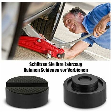 Jack Rubber Pad Trolley Jack, Universal Rubber Pad for Jacks and ...