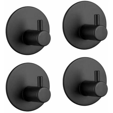 sticky hooks, towel rack, stainless steel hooks, single hooks, free ...