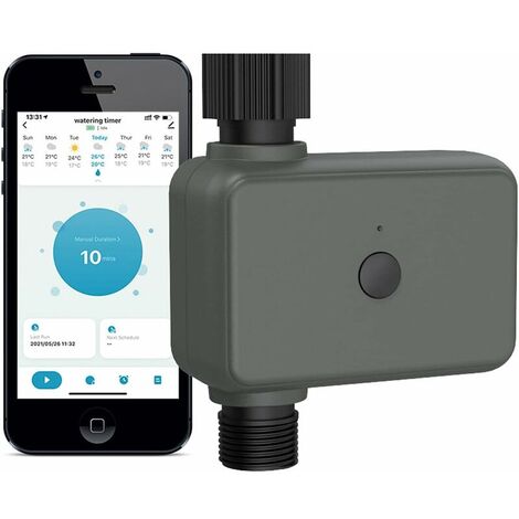 WIFI Bluetooth Control Water Valve Smart Garden Automatic Irrigation ...