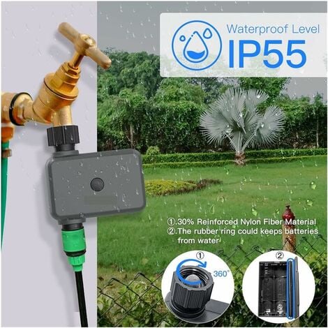 WIFI Bluetooth Control Water Valve Smart Garden Automatic Irrigation ...