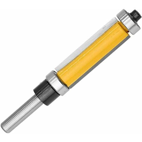 6.35mm Flush Trim Router Top and Bottom Bearing Straight Cut Flush Trim ...