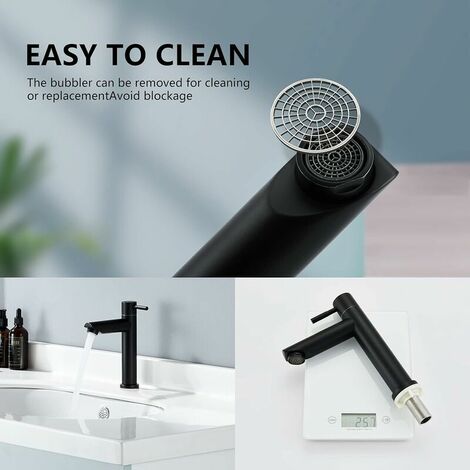 Cold Water Tap Black Tap Bathroom Small Bathroom Tap Chrome Single ...