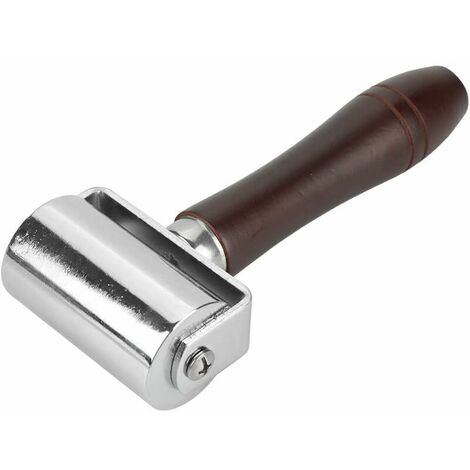 60mm Carbon Steel Leather Pressure Roller, Glued Working Edge Roller ...