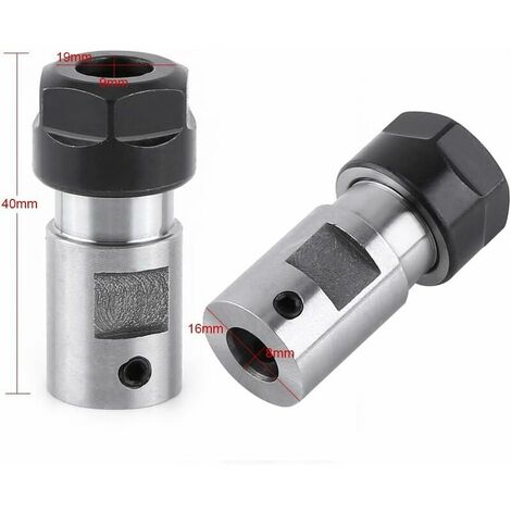 ER11 Collet Chuck Motor Shaft Extender Shaft Motor Inner Adapter 8MM ...