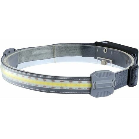 USB COB LED Head Torch, Ultra-Low Profile Durable Elastic Headlamp ...