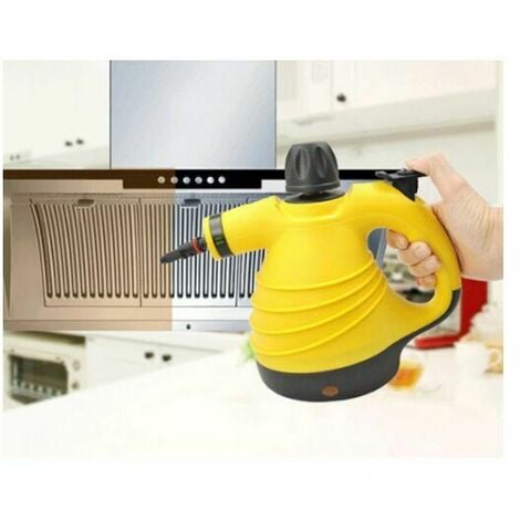 6 Brush Types Handheld Pressurized Steam Cleaner Chemical-Free Steam ...