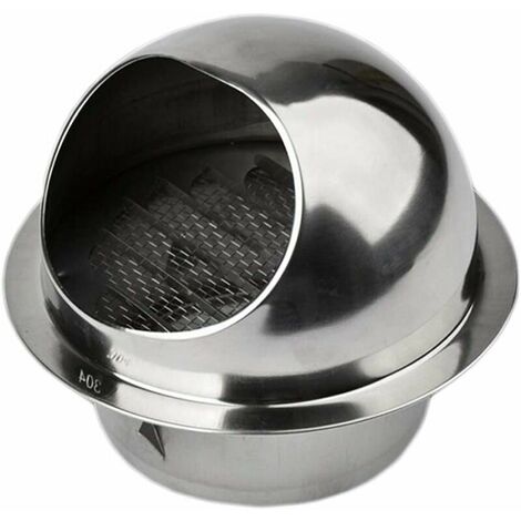 Round Ventilator with Stainless Steel Grille Round Grille Ventilation ...