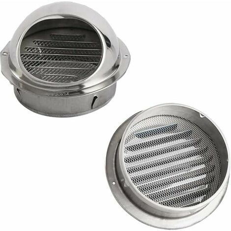 Round Ventilator with Stainless Steel Grille Round Grille Ventilation ...