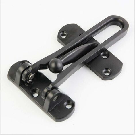 Anti-Theft Door Bar Latch to Protect Against Forced Entry, Zinc Alloy ...