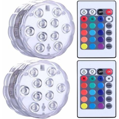 Waterproof Submersible LED Lights for Jacuzzi, Spa, Pool, Underwater ...