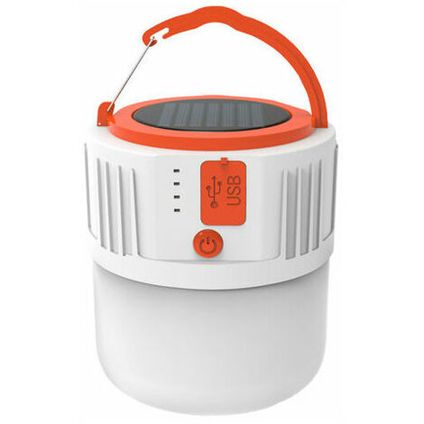 Usb Portable Lanterne Solaire Mobile Avec Lumiere 24Pcs Perles Lampe Pour Camping En Plein Air ...