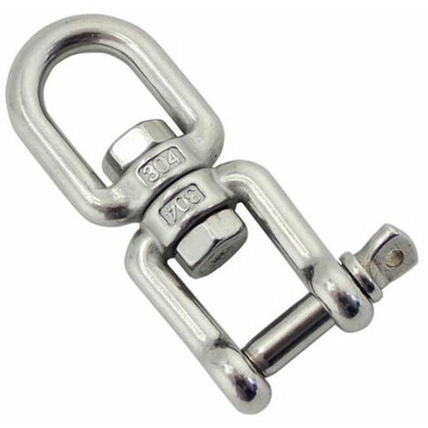 Émerillon Manilles Chaînes d'ancrage d'amarrage Connecteur Pivotant en ...