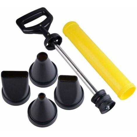 Mortar Grout Gun Mortar Press Mortar Syringe Mortar Pump + 4 Nozzle ...