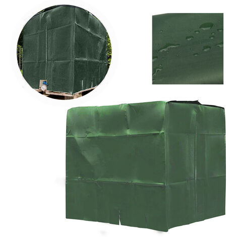 Tank Cover Tarpaulin for 1000L Tank, Water Tank Container Protective ...