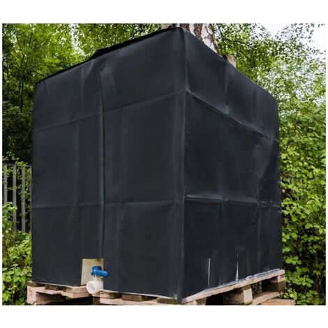 Tank Cover Tarpaulin for 1000L Tank, Water Tank Container Protective ...