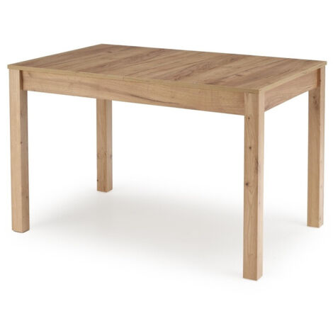 Mesa Houston 132, Craft roble, 76x75x118cm, Alargamiento, Aglomerado ...