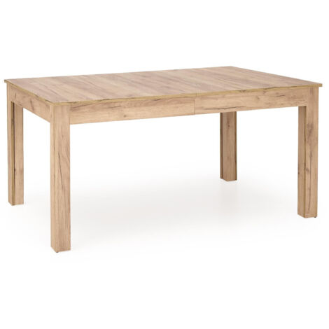 Mesa Houston 691, Craft roble, 76x90x160cm, Alargamiento, Aglomerado ...