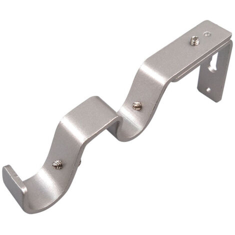 Support de tringle à rideau robuste support de tringle à rideau double ...