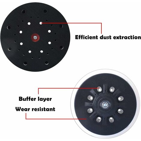 150 mm (6 pouces) Plateau de ponage 8 trous compatible avec les ...