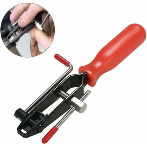 Pince pour Collier de Serrage, 2 pinces Pinces collier cardan et pince colliers bandes à sertir