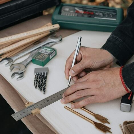 Règle de Positionnement en Acier Inox, Ruler Outil Laiton Acier Règle ...